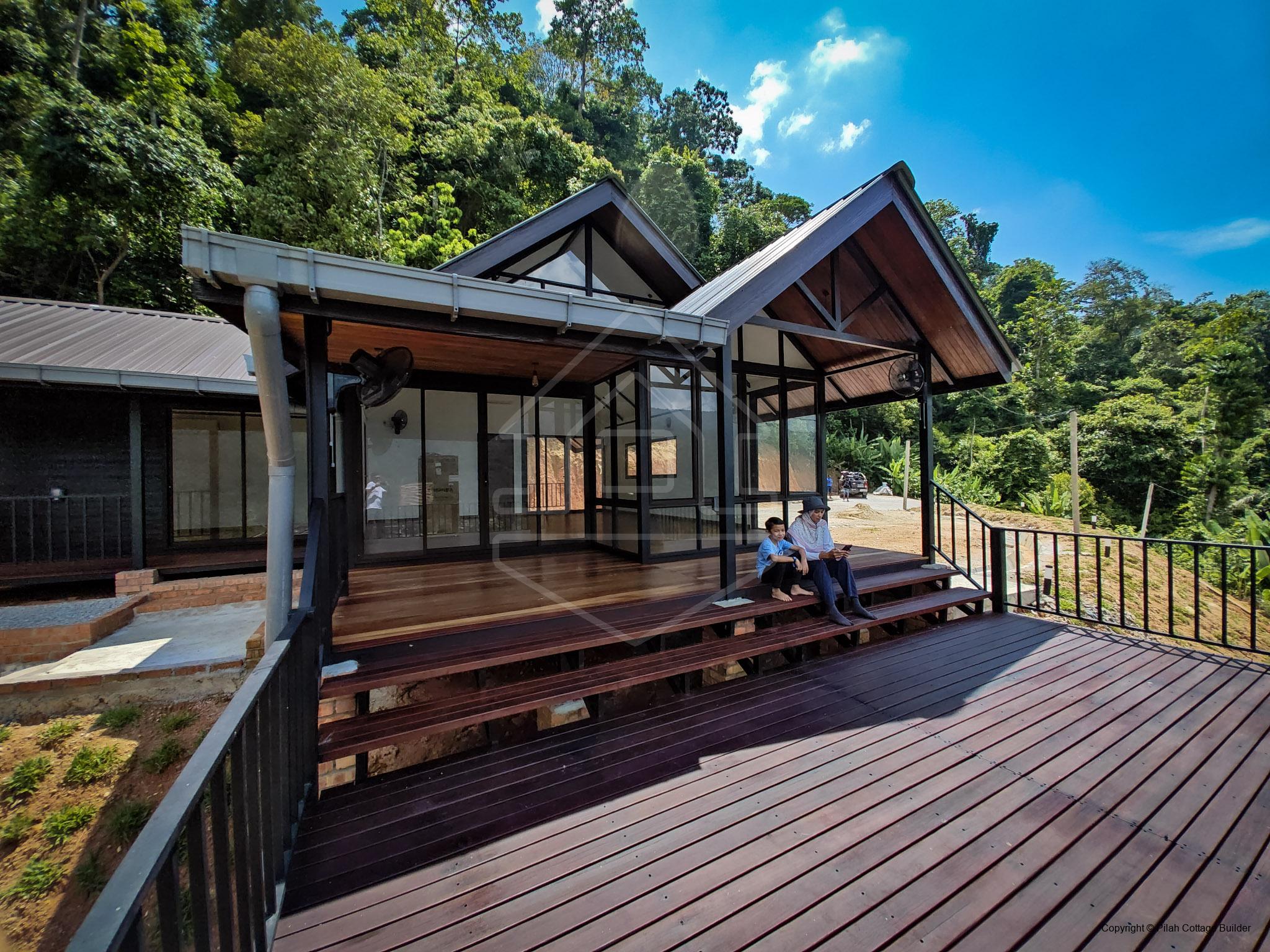 51) April 2024 – Rumah Ulu Bendul – Pilah Cottage Builder